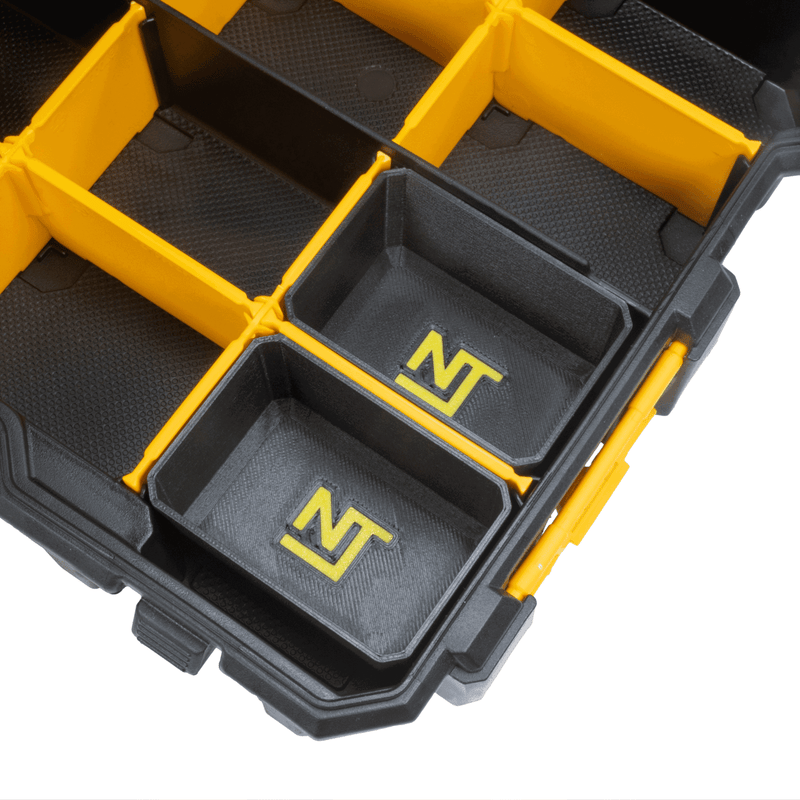 Neat Tools | Divider Bins for Dewalt Pro Small Parts Organizer (2-Pack)